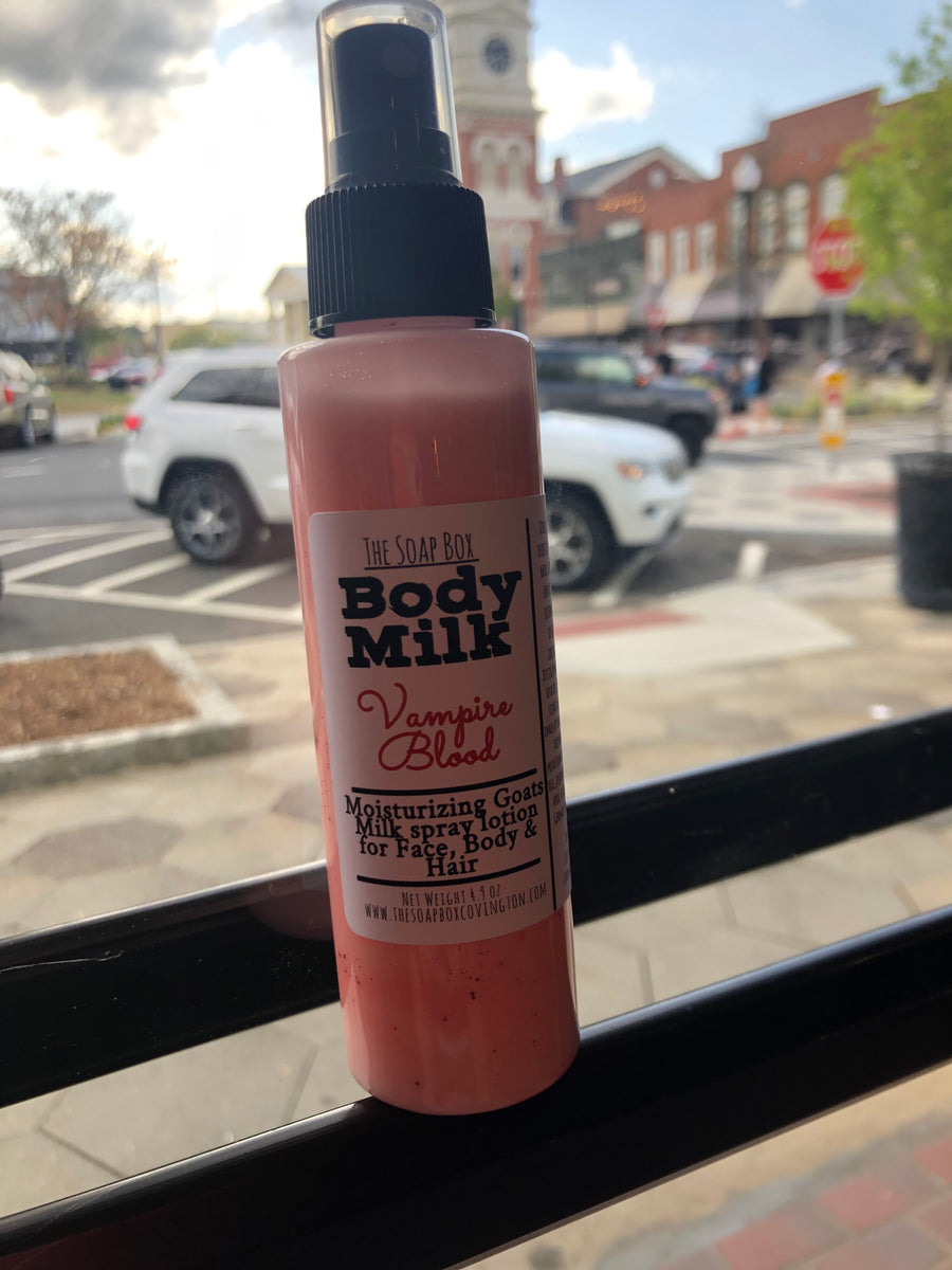 Vampire blood body milk – The Soap Box